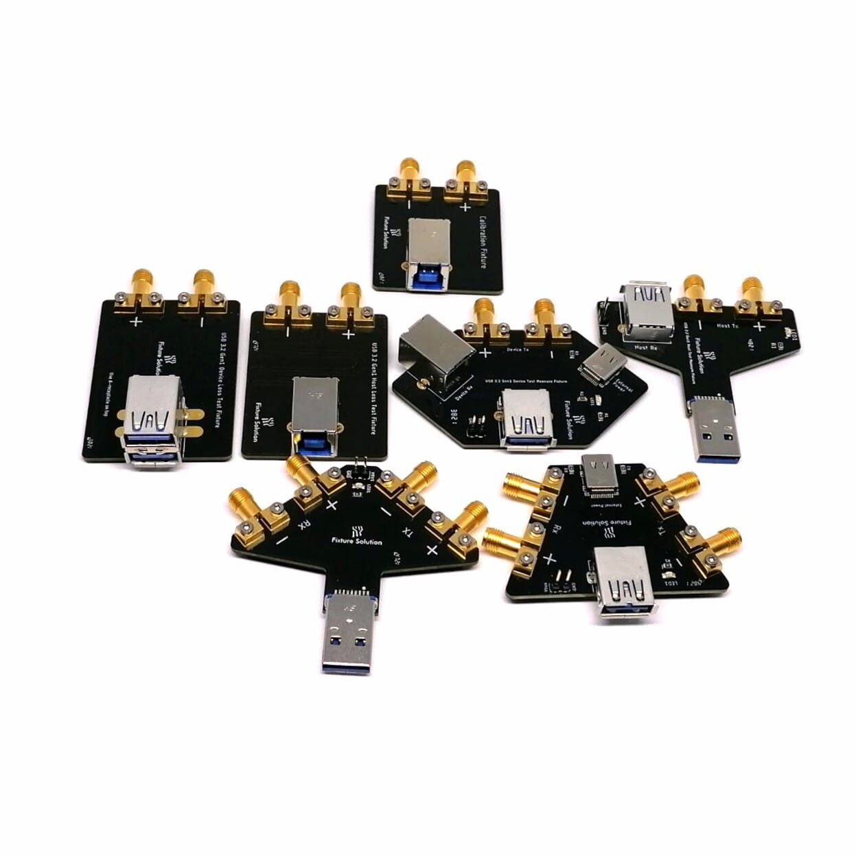 USB3.2 Gen1 Tx & Rx Test Fixtures for non-Type-C™ products - FULL ...