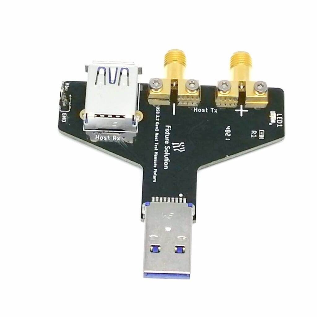 FS-USB32G1nC-HM USB 3.2 Gen1 Host Measurement Fixture - Fixture Solution