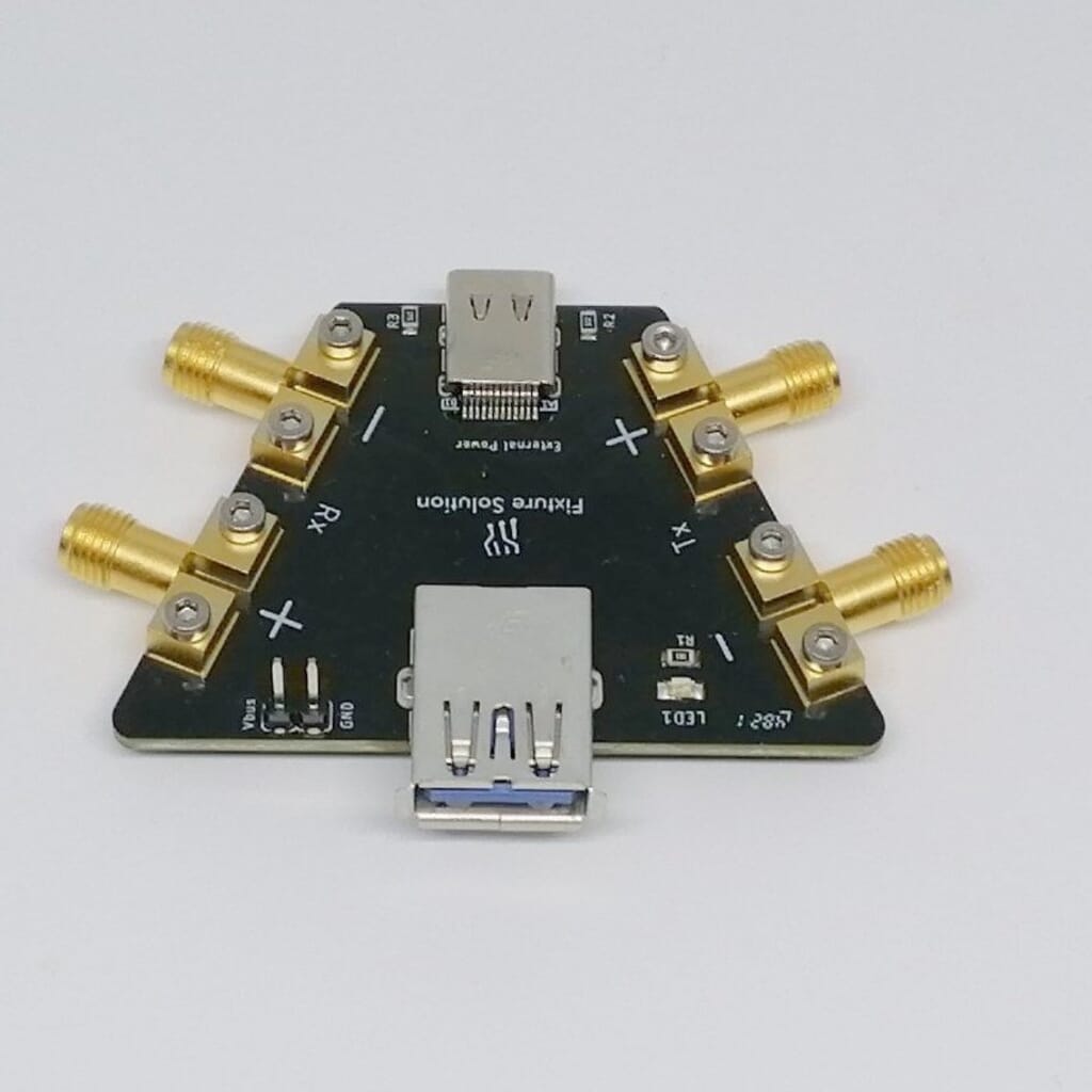 USB3.2 Gen1 Tx/Rx Gen2 Tx Test Fixtures for non-Type-C™ products - FULL ...